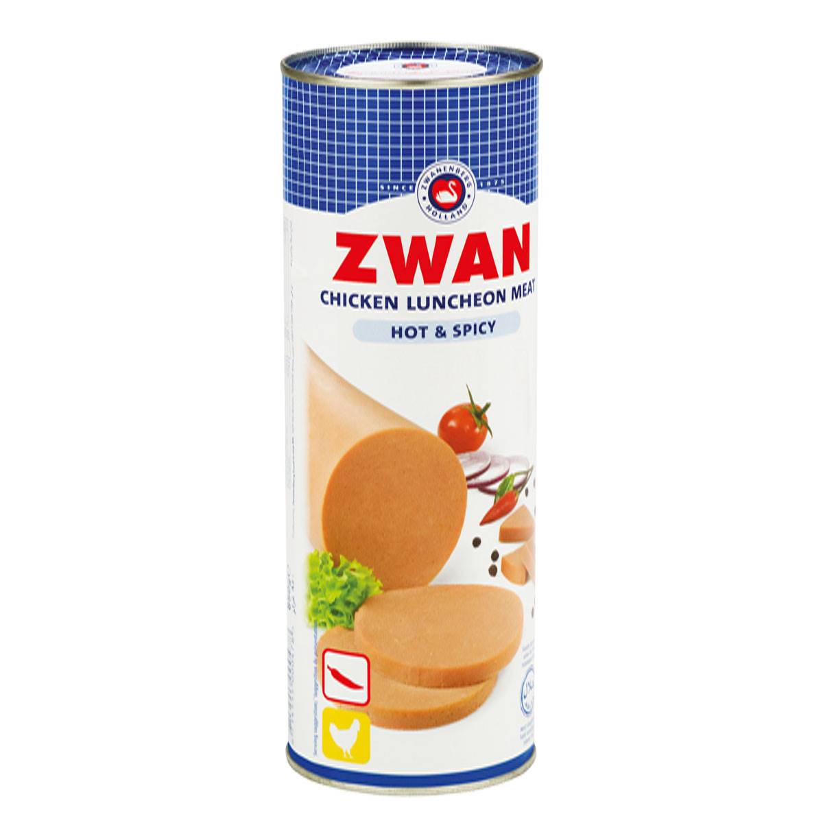 Luncheon meat ZWAN Poulet Spicy 850 g