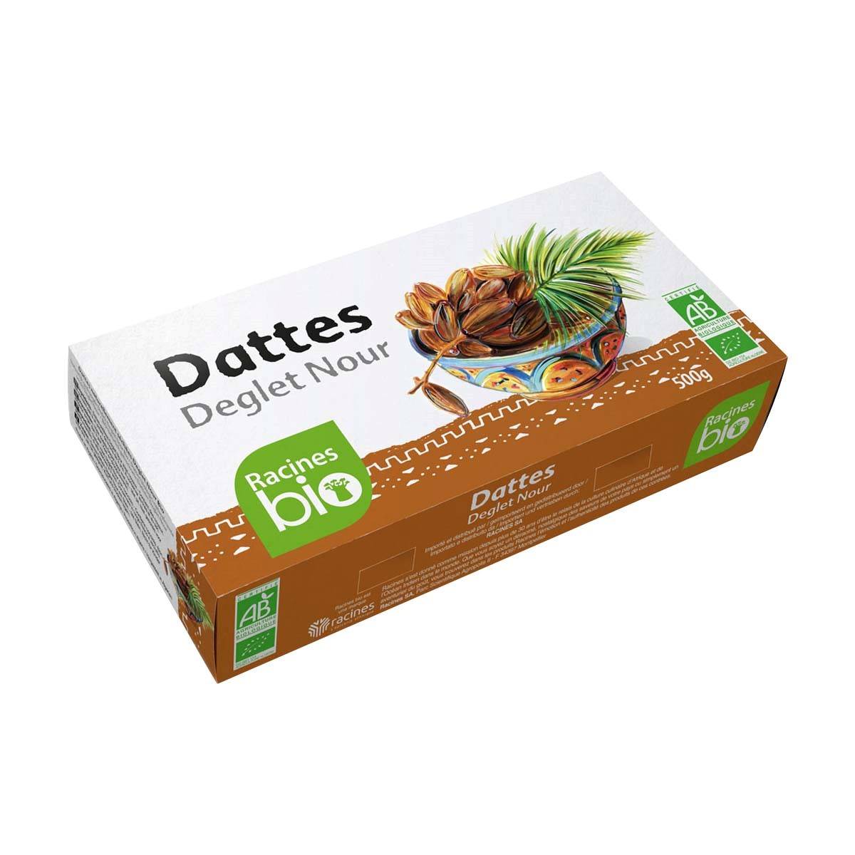 Dattes Deglet Nour RACINES BIO 500 g
